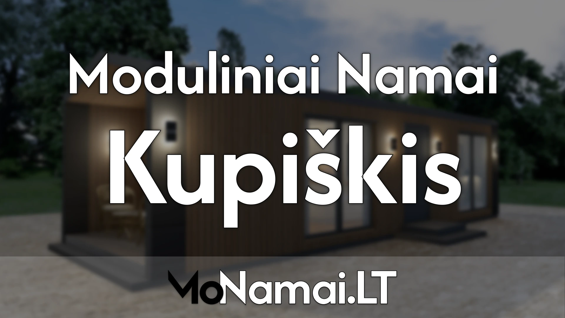 Moduliniai namai Kupiškis – Moduliniai Nameliai | MoNamai.LT
